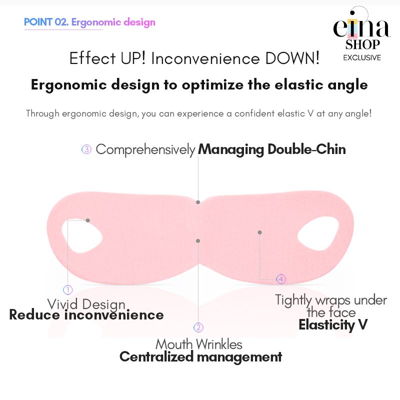 Celderma Daily Wear Fit Mask in Box of 5 Mask V line Face Lifting Mask ...