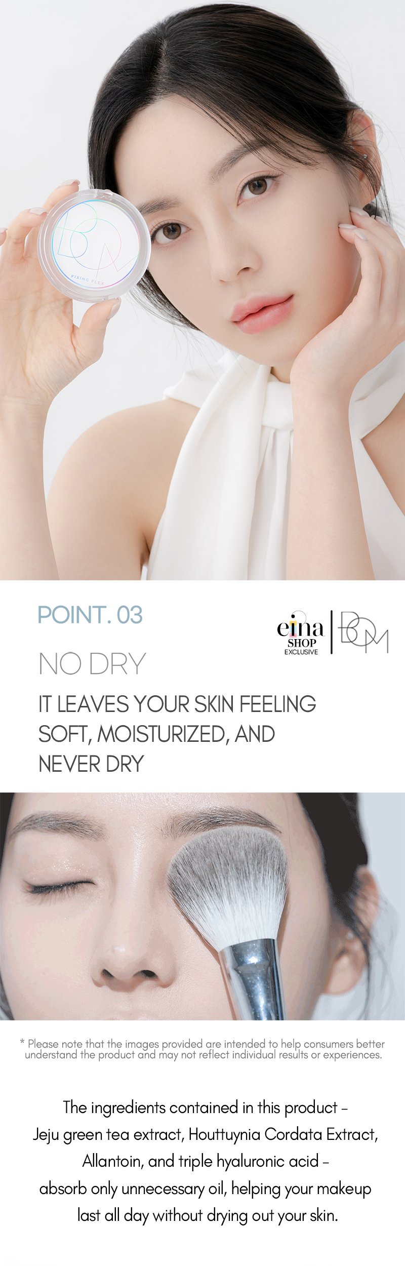 BOM Fixing Flex Powder Pact - einashop