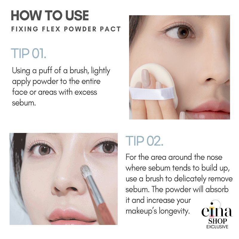 BOM Fixing Flex Powder Pact - einashop