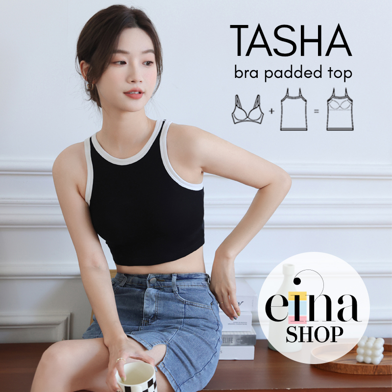 Tasha Bra Padded Cropped Singlet – einashop