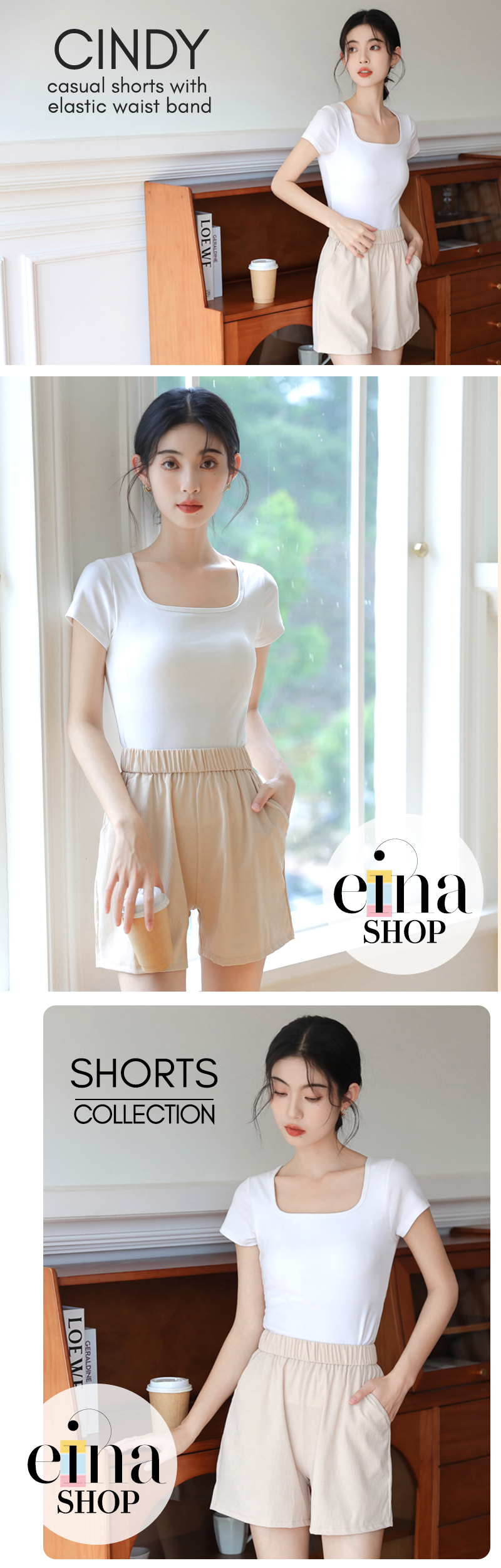 Cindy Casual Shorts – einashop