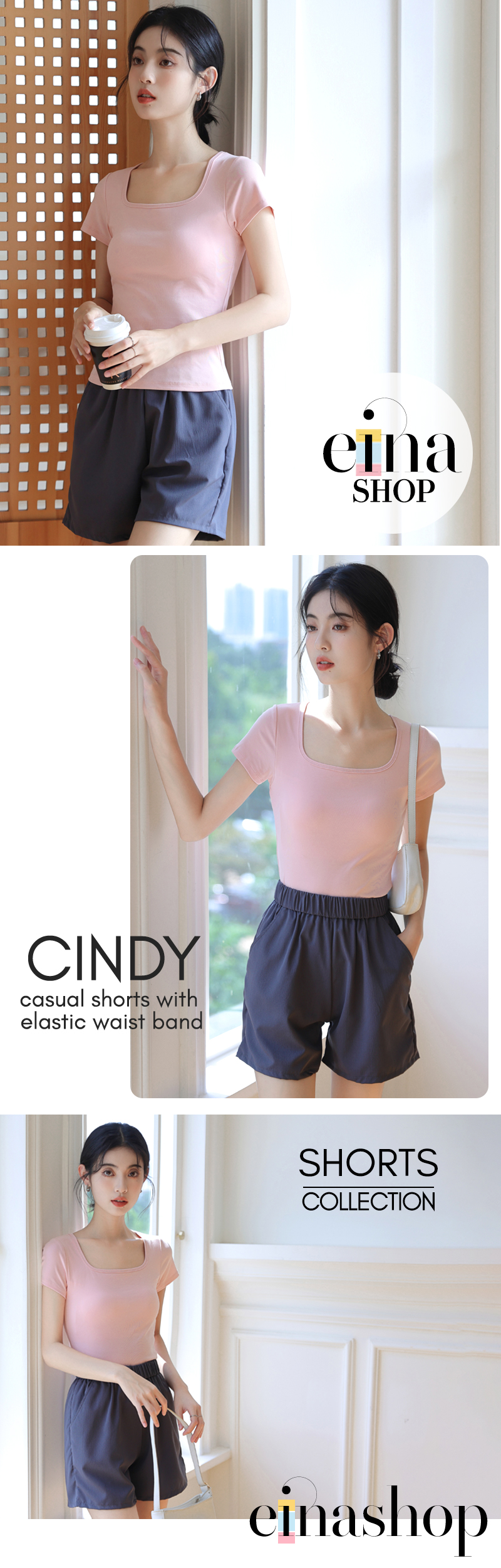 Cindy Casual Shorts – einashop