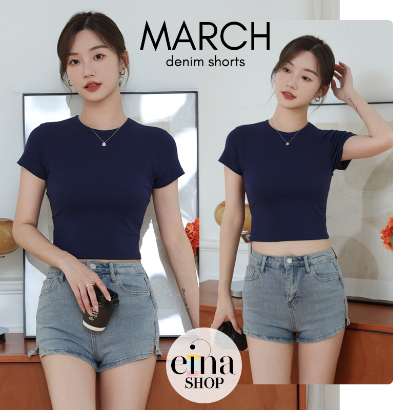 March Denim Shorts – einashop