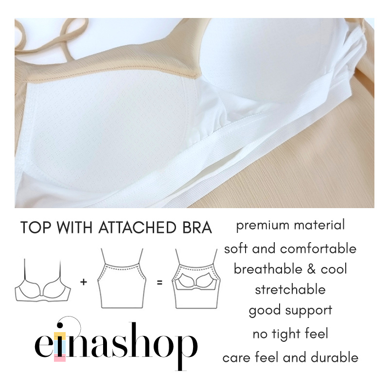 Evelyn Bra Padded Chiffon Camisole – einashop