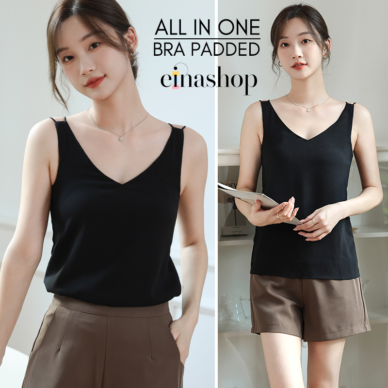 Evelyn Bra Padded Chiffon Camisole – einashop