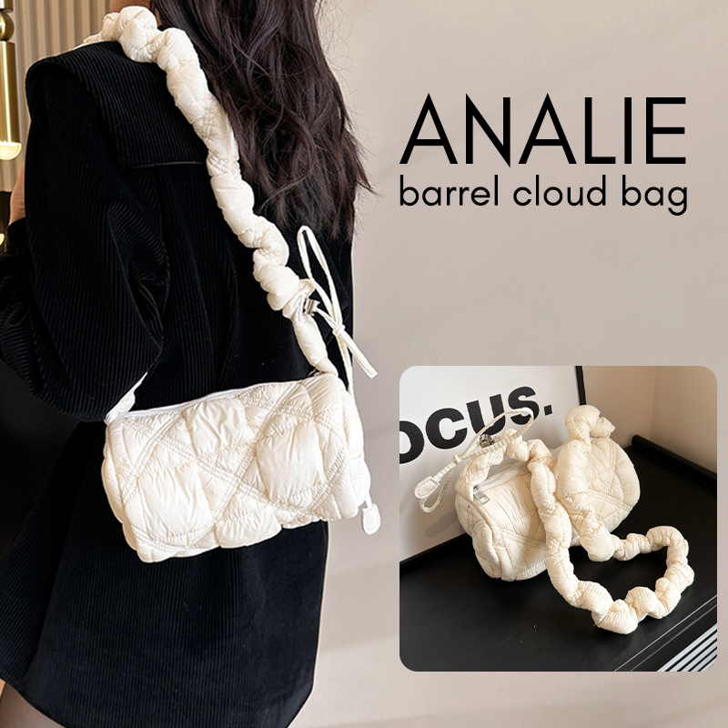 Analie Barrel Cloud Bag - einashop