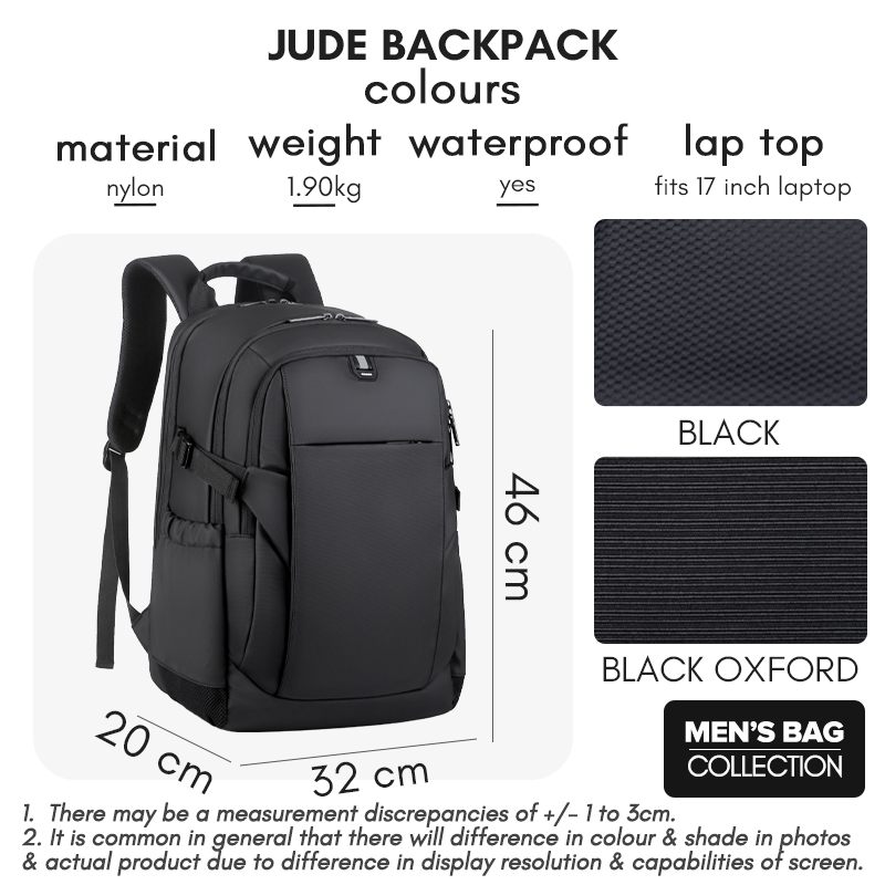 Jude Men Laptop Backpack – einashop