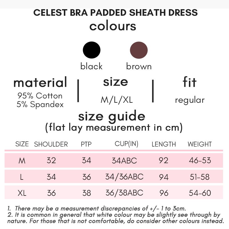 Celest Square Neck Bra Padded Sheath Dress - einashop