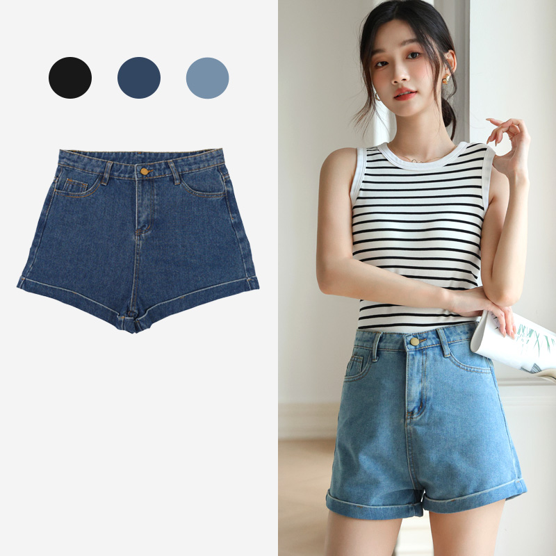 Natalie Denim Shorts – einashop