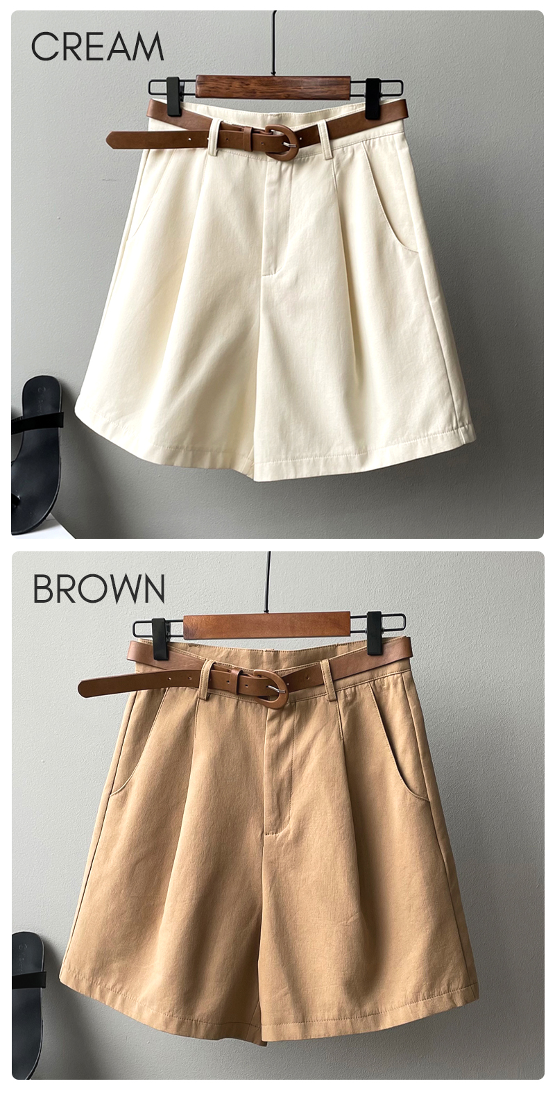 Sylvia Classic Tailored Shorts – einashop