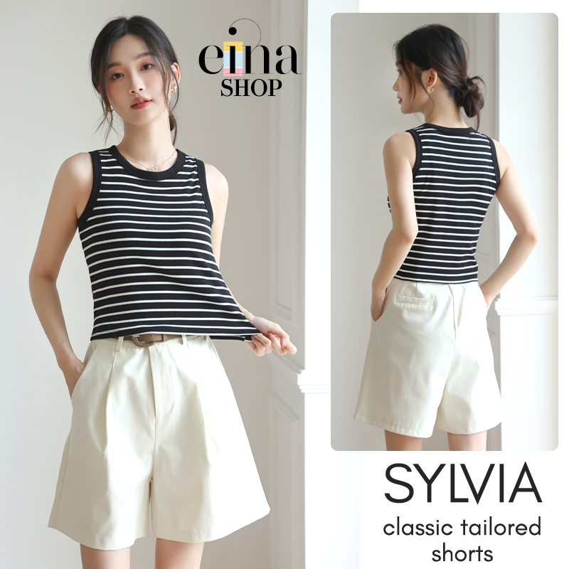 Sylvia Classic Tailored Shorts – einashop
