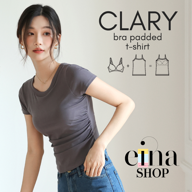 Clary Bra Padded T Shirt – einashop