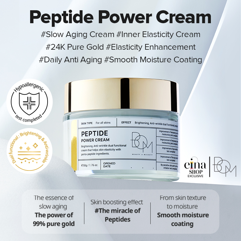 BOM Peptide Power Cream – einashop
