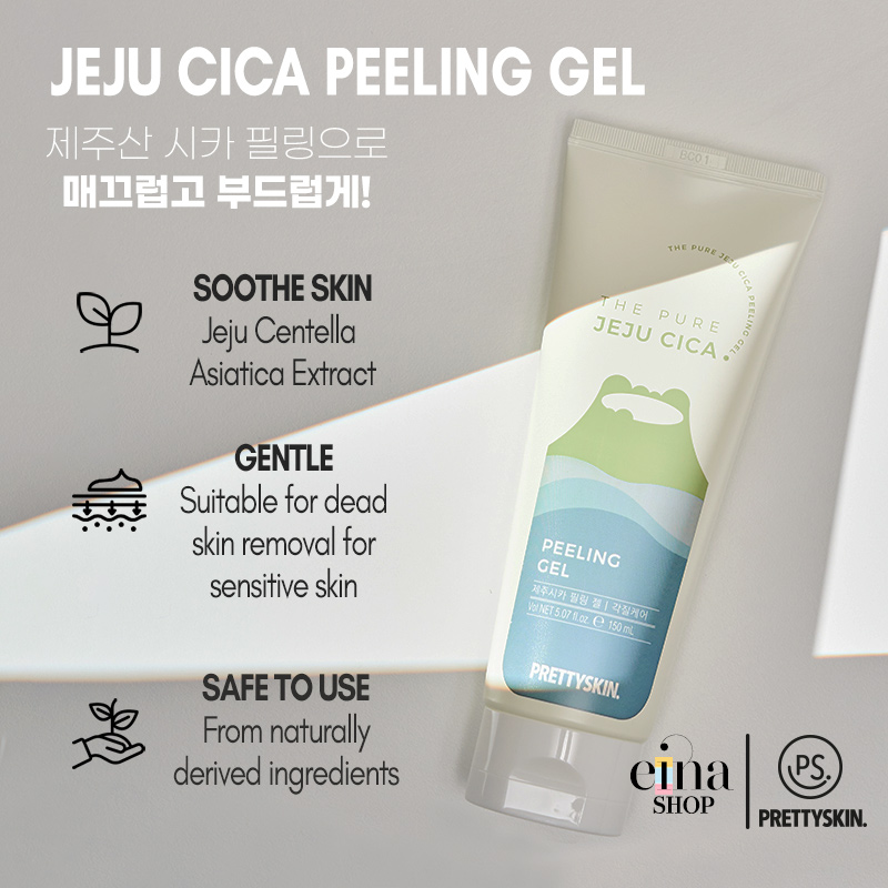 Prettyskin The Pure Jeju Cica Peeling Gel – einashop