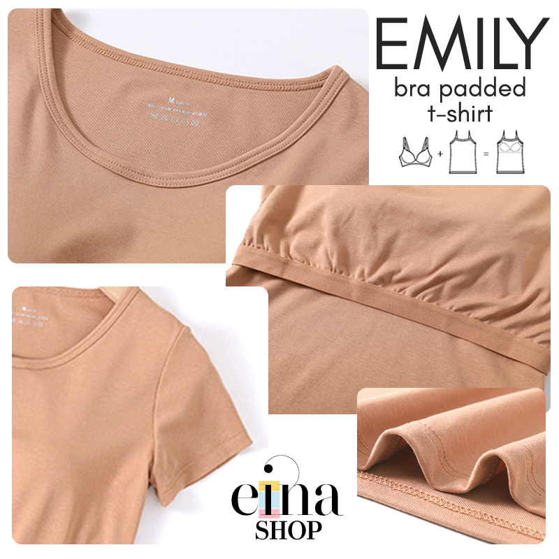 Emily Bra Padded T-shirt – einashop