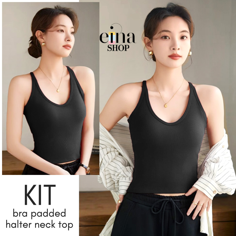 Kit Bra Padded Halter Neck Top – einashop